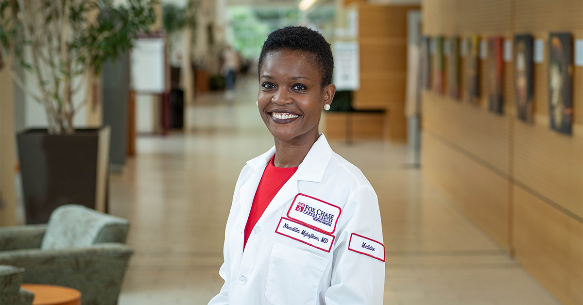 Fox Chase Cancer Center Welcomes Dr. Nkemdilim Mgbojikwe | Fox Chase Cancer Center - Philadelphia PA